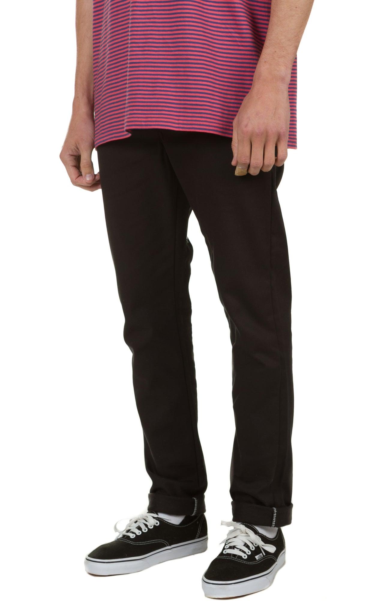 Buy the Dickies 803 Slim Skinny Workpant in Black | Dickies Clothing – FallenFront