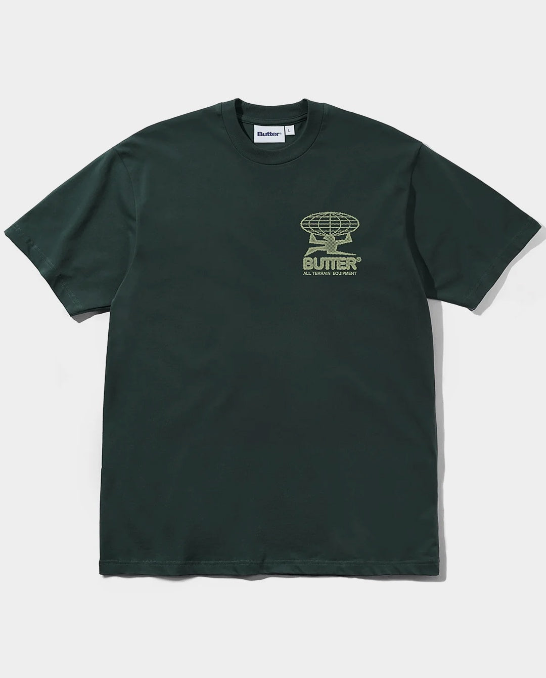 Butter Goods - Terrain Tee - Dark Forest | FallenFront NZ