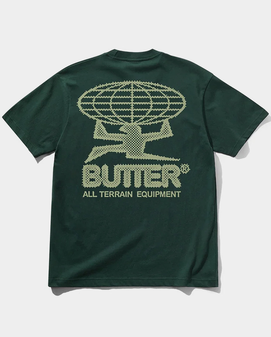 Butter Goods - Terrain Tee - Dark Forest | FallenFront NZ