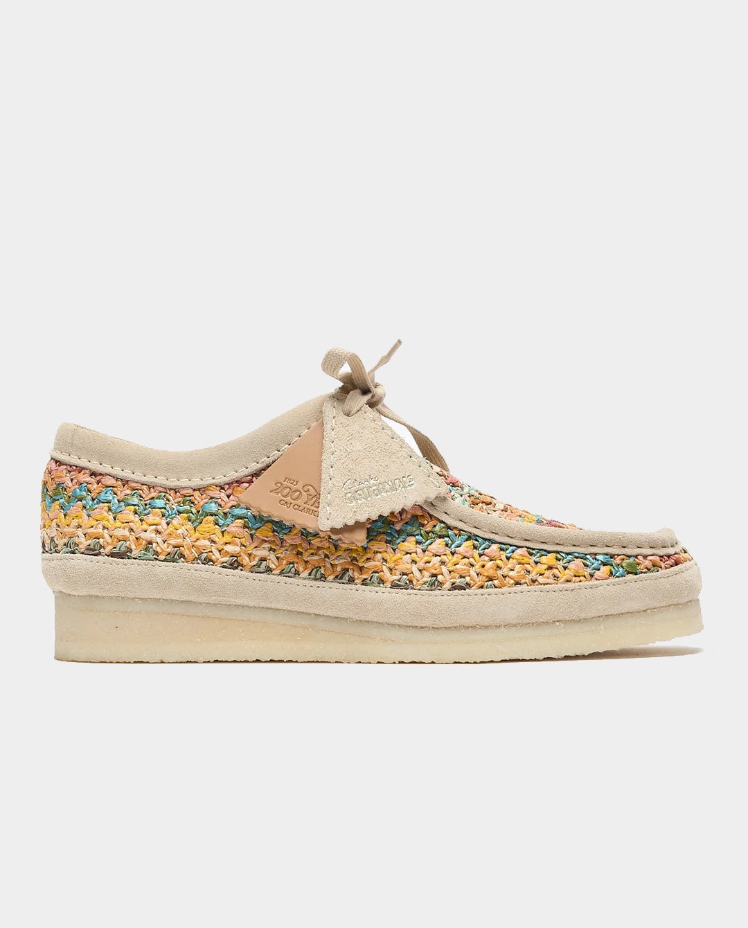 Clarks Originals - Wallabee Shoe Multi Raffia | FallenFront