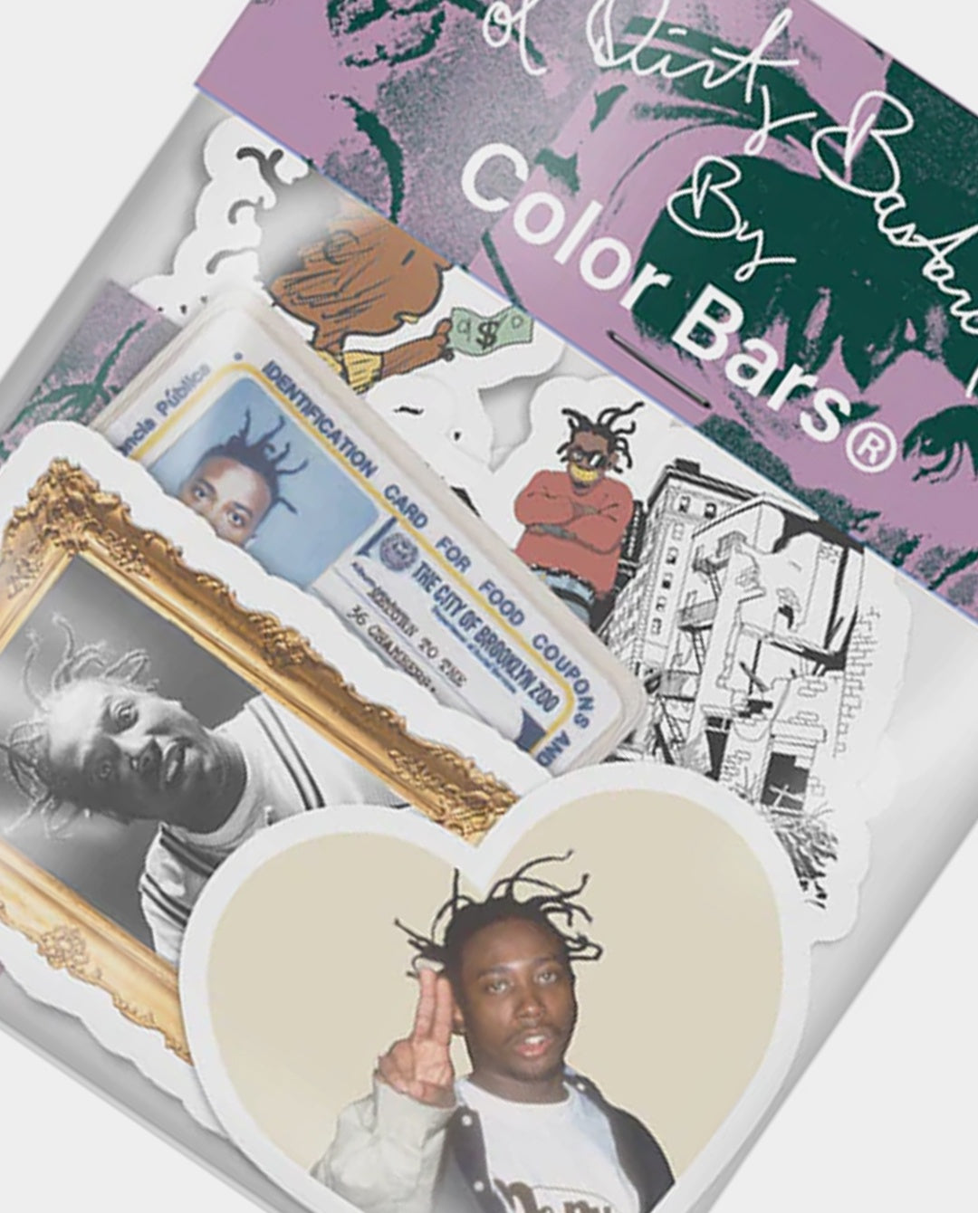 Color Bars - ODB Sticker Pack | FallenFront NZ | Afterpay