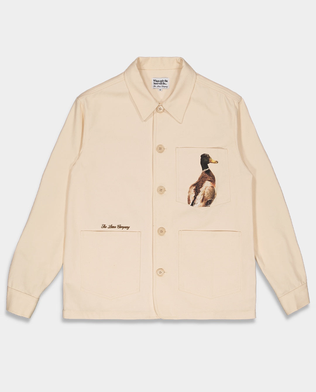 The Loose Company - Duck Chore Jacket - Sand | FallenFront