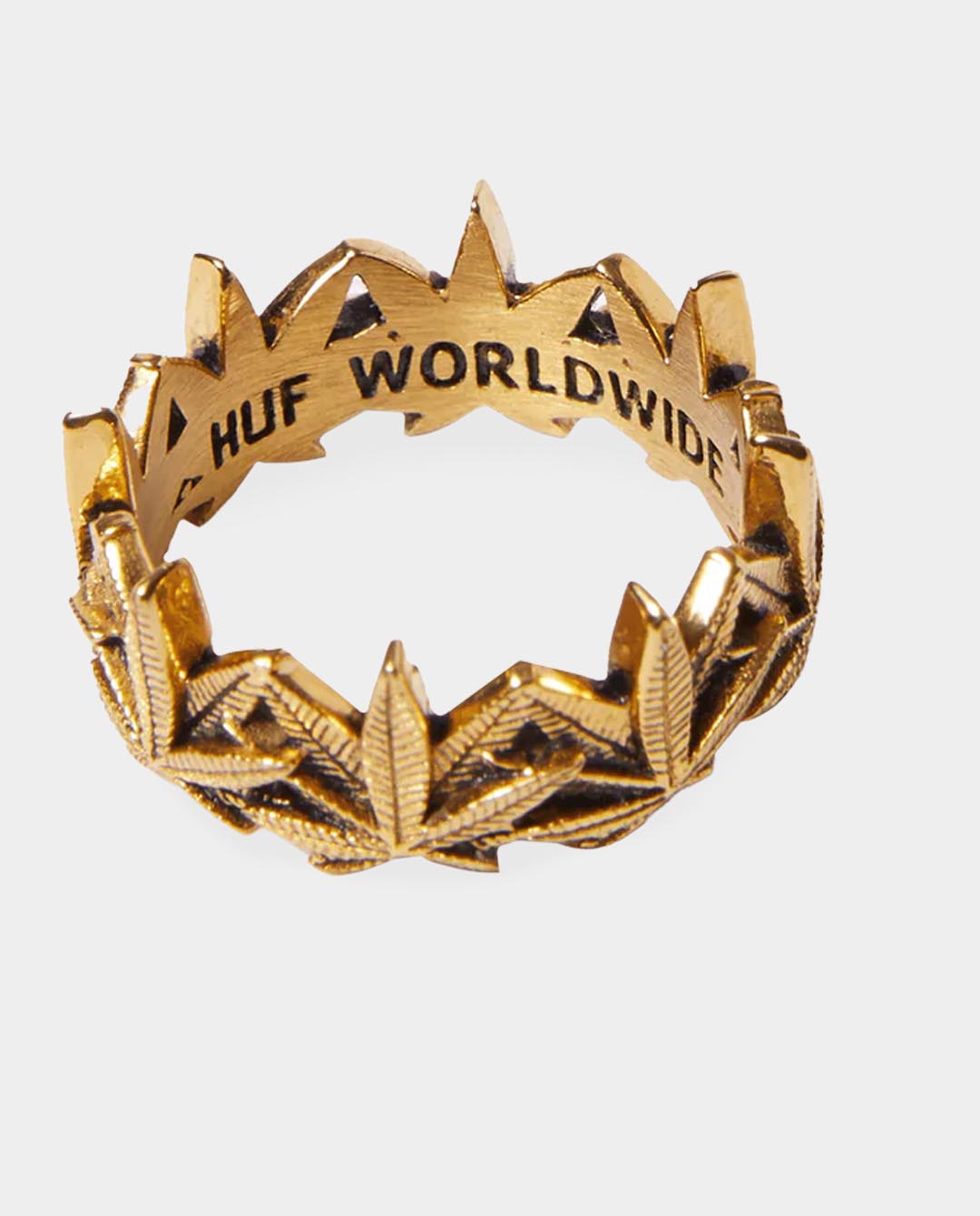 Huf Plant Life Ring in Gold | FallenFront NZ | Afterpay