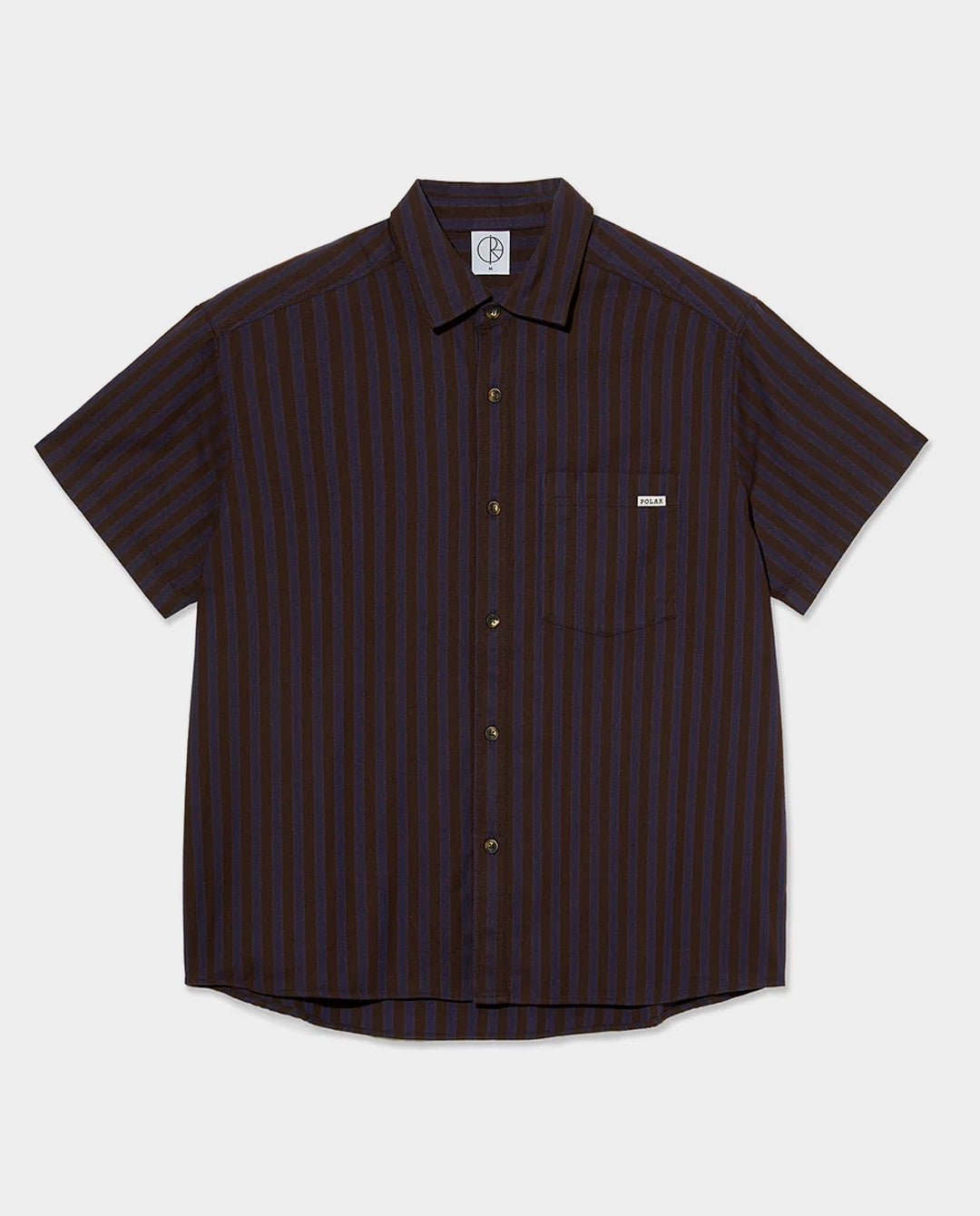 Polar - Mitchell Shirt - Purple/Chocolate | FallenFront NZ