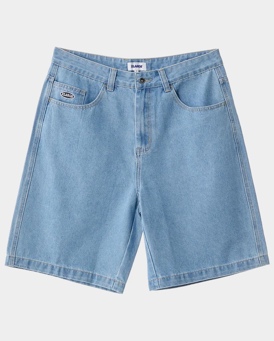 Xlarge Bull Denim 91 Short in Light Blue | FallenFront NZ
