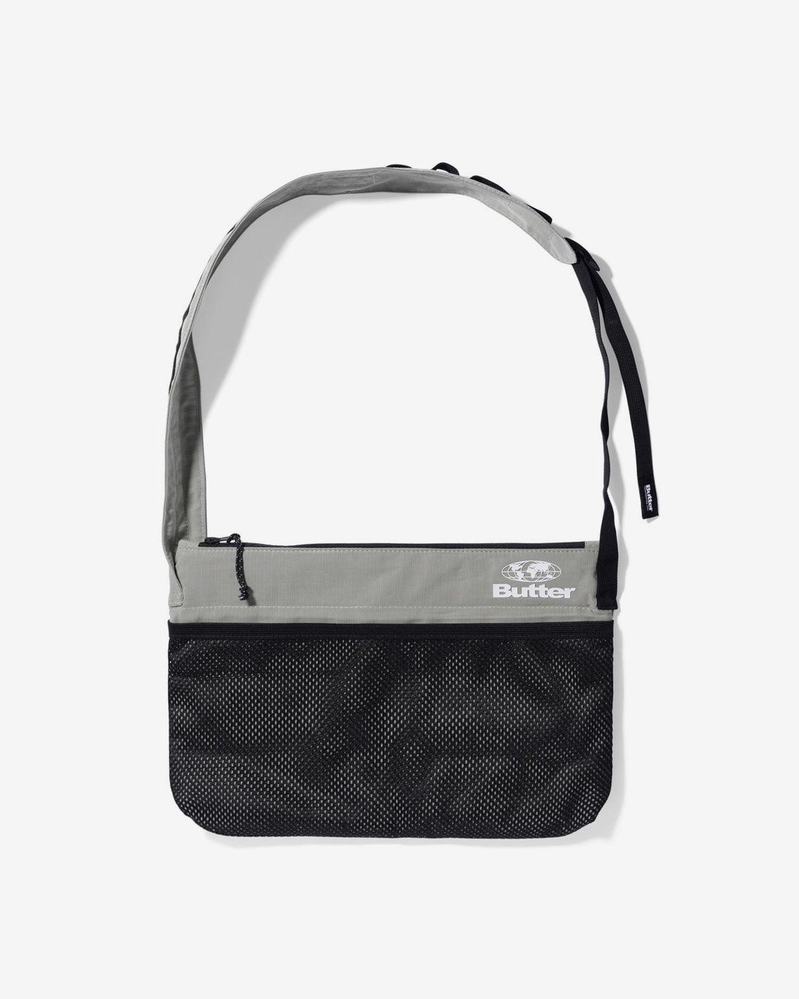 Butter Goods Ripstop Puffer Side Bag in Sage | FallenFront