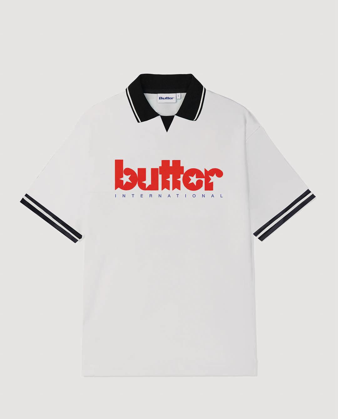 Butter Goods Star Jersey in White | FallenFront NZ