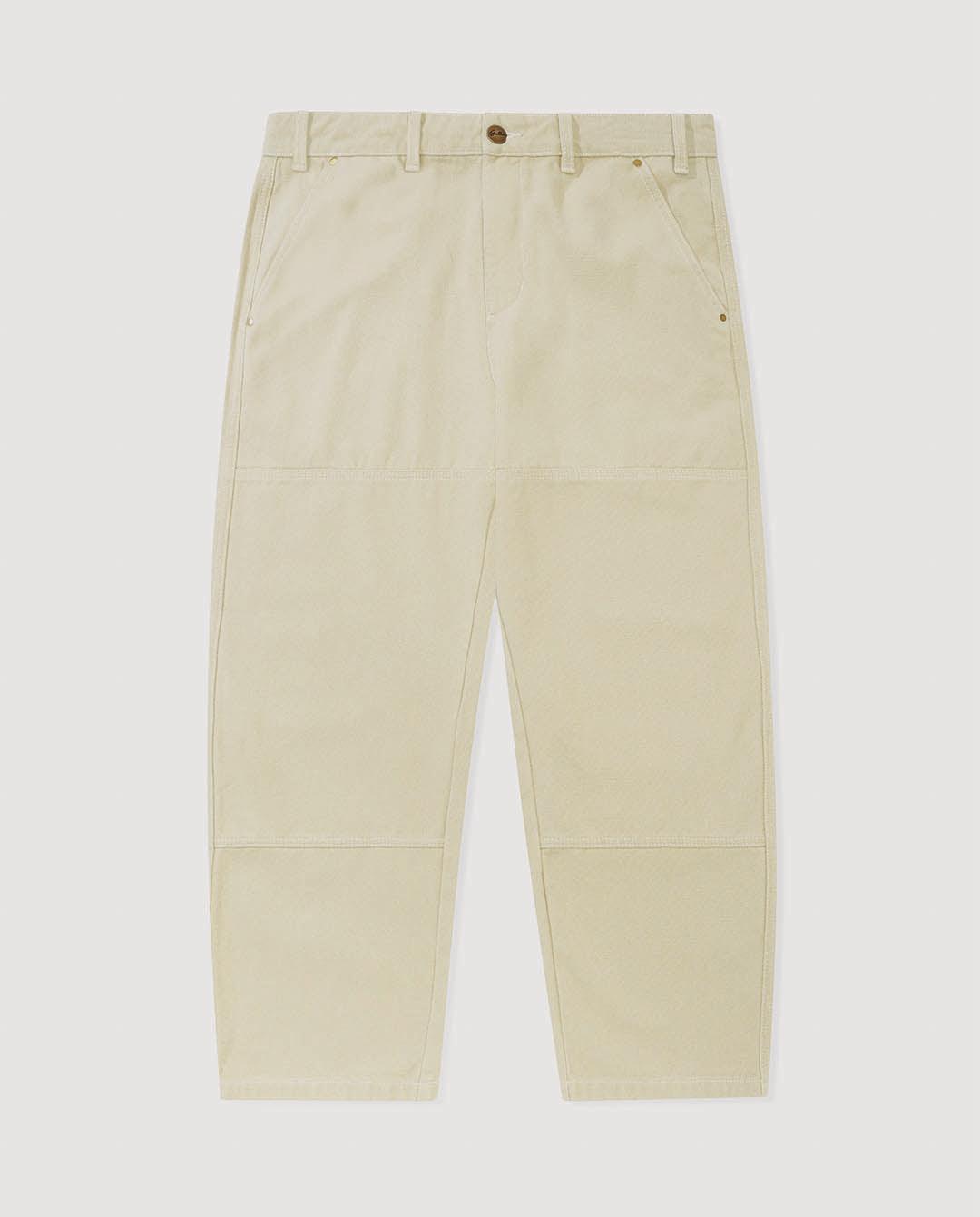 Butter Goods Work Double Knee Pants in Khaki | FallenFront