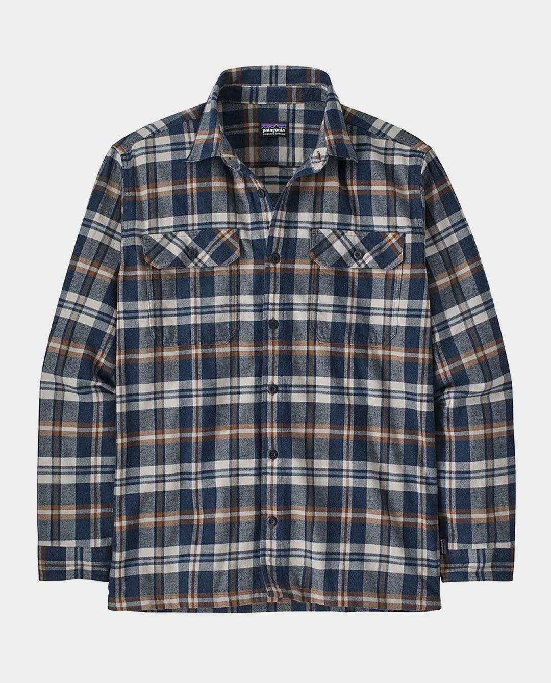 Patagonia LS M's Organic Cotton MW Fjord Flannel Shirt – FallenFront