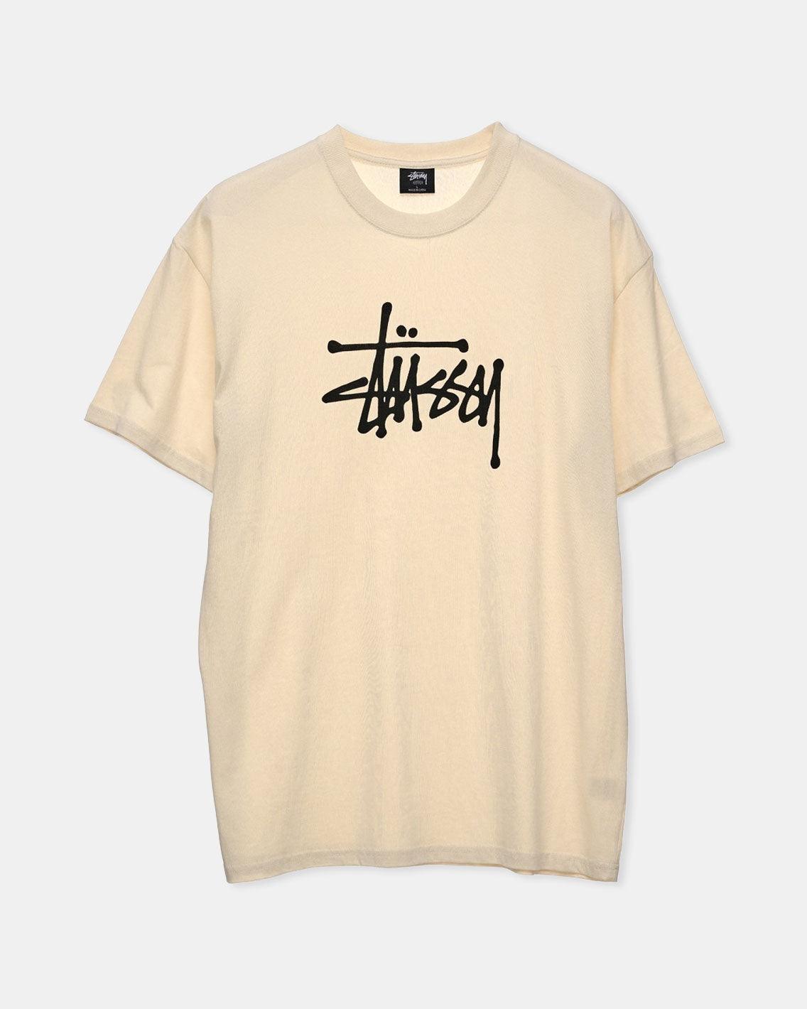 Stussy Solid Graffiti Tee in Natural | FallenFront NZ