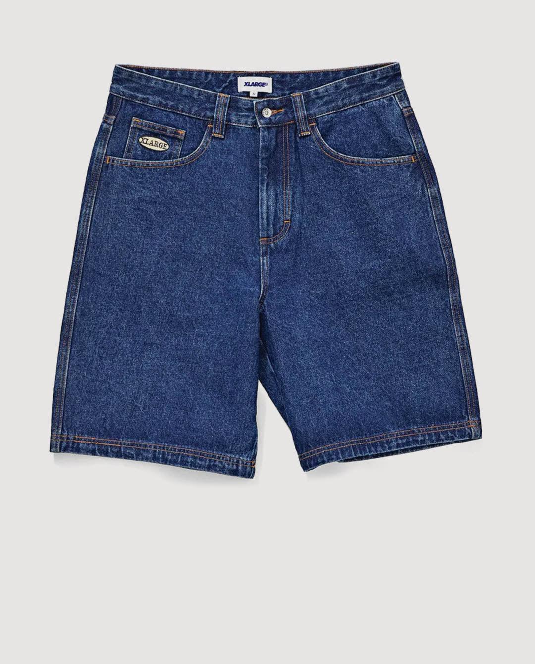 XLarge Bull Denim 91 Short in Blue | FallenFront NZ